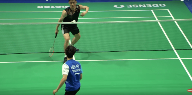 Badminton net shot: the hidden mind game