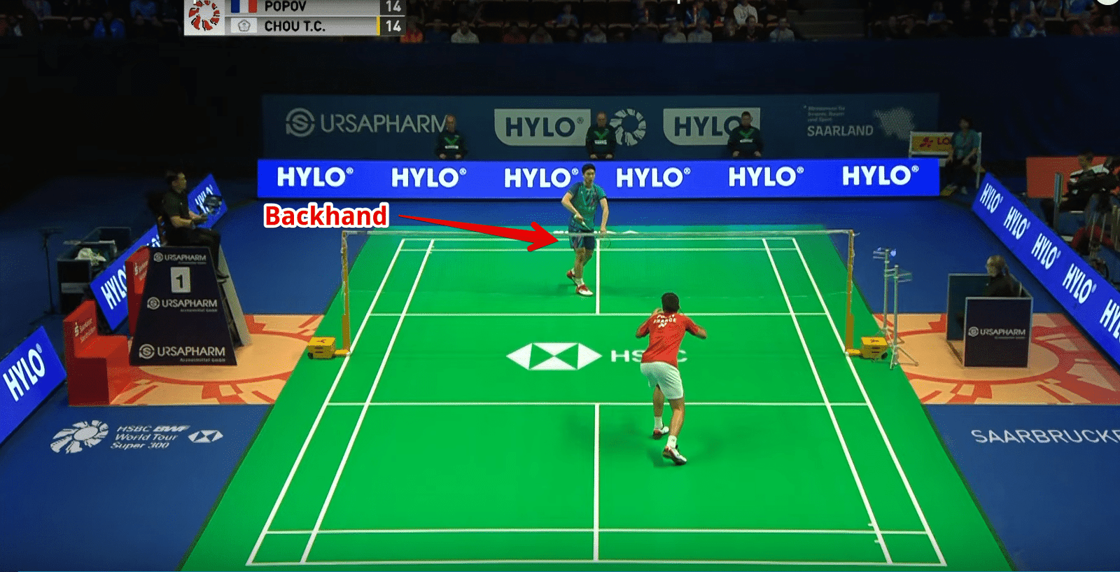 Backhand serve in badminton: Gain the upper hand