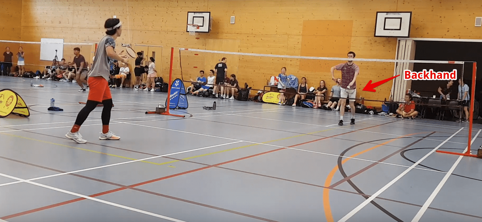 Backhand serve in badminton: Gain the upper hand