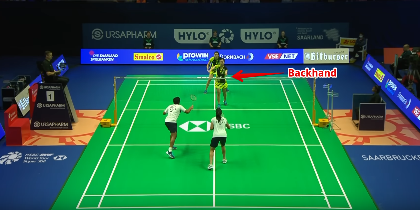 Backhand serve in badminton: Gain the upper hand Backhand serve in badminton: Gain the upper hand
