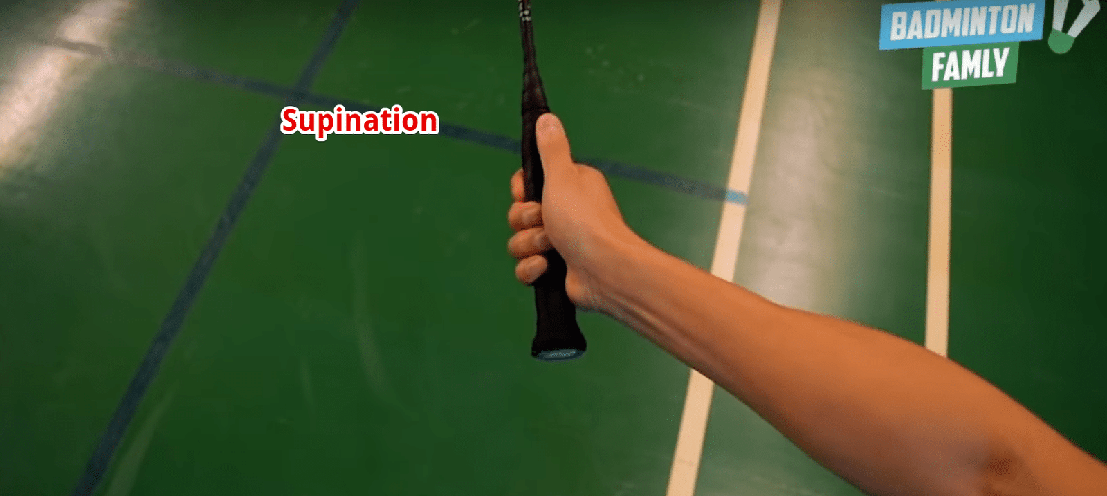 Badminton wrist training is not what you think