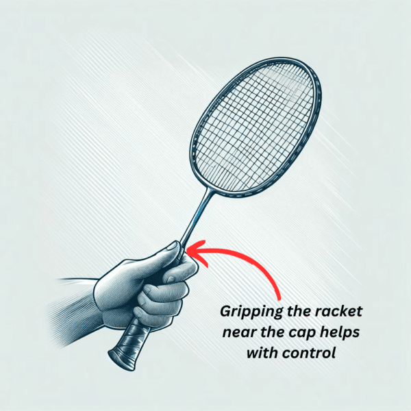 Badminton serve: big improvements in just one hour? (Case study)