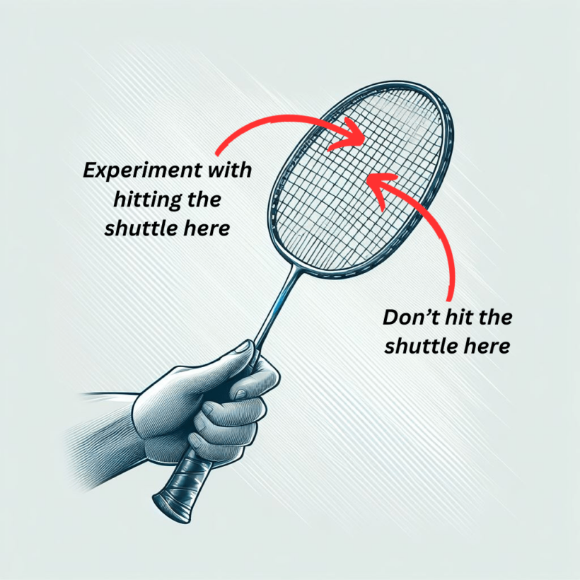 Badminton serve: big improvements in just one hour? (Case study)