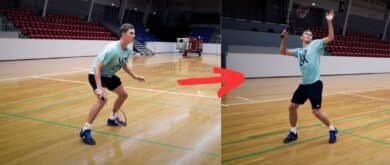 Badminton smash: power improvements for casual players